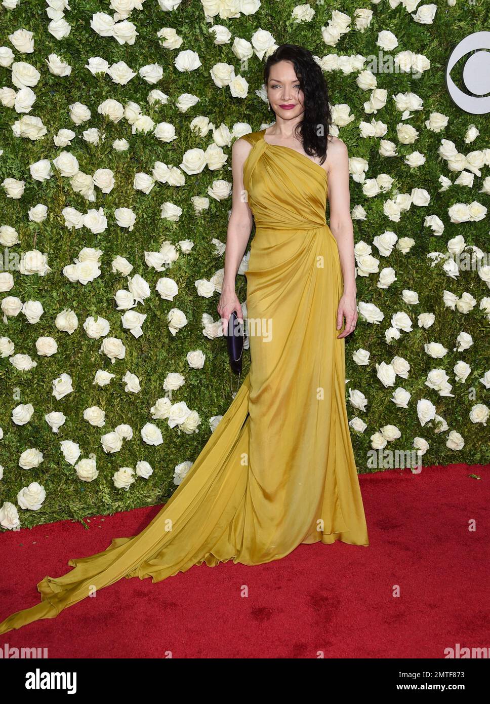 Katrina Lenk arrives at the 71st annual Tony Awards at Radio City Music ...