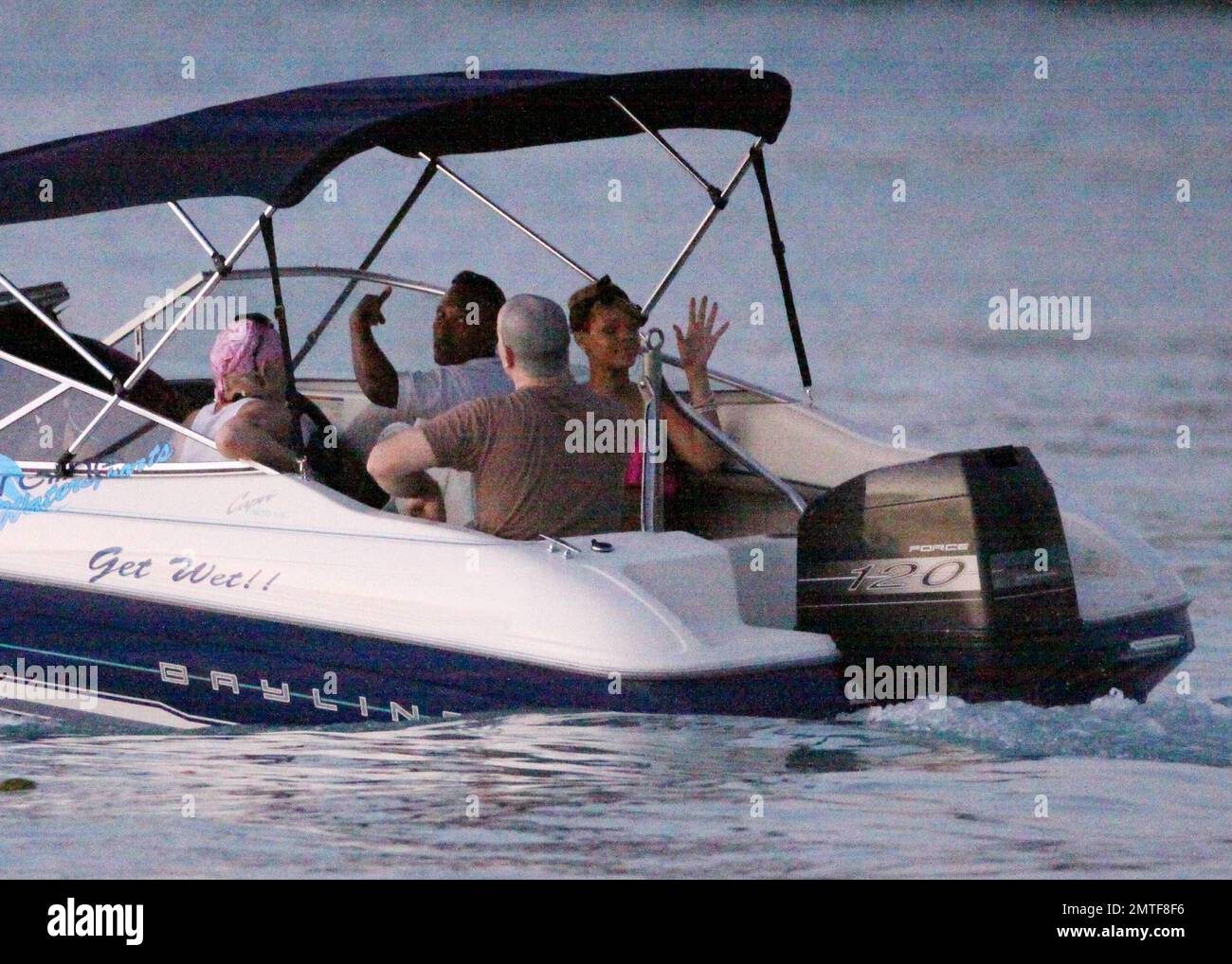 Rihanna, following a year in the spotlight for musical success and ...