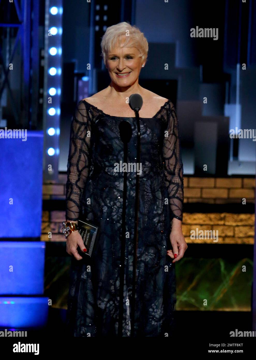 Glenn Close presents the award for best performance by an actress in a ...