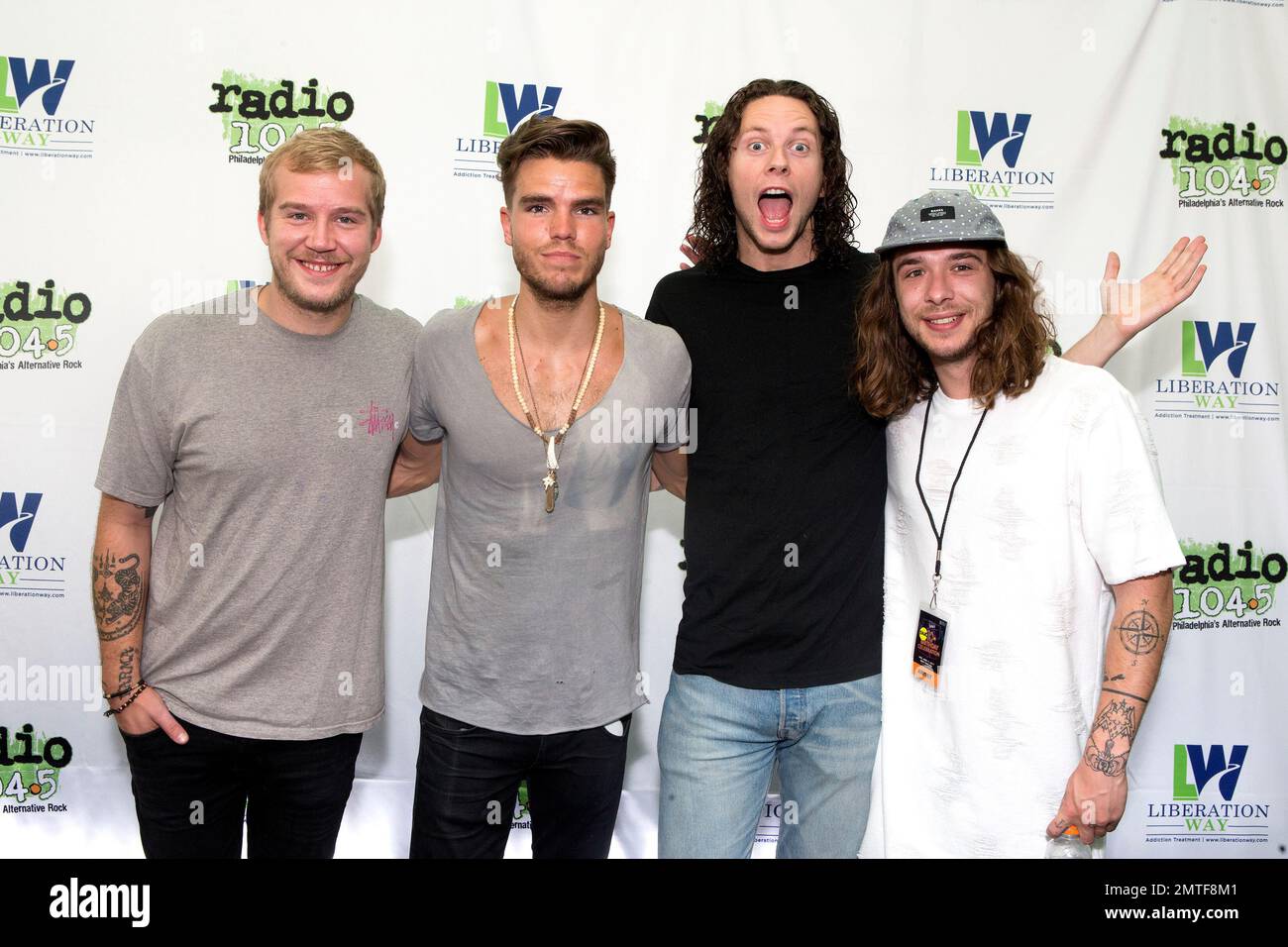 Daniel Kristjansson, from left, JJ Julius Son, Rubin Pollock and David ...