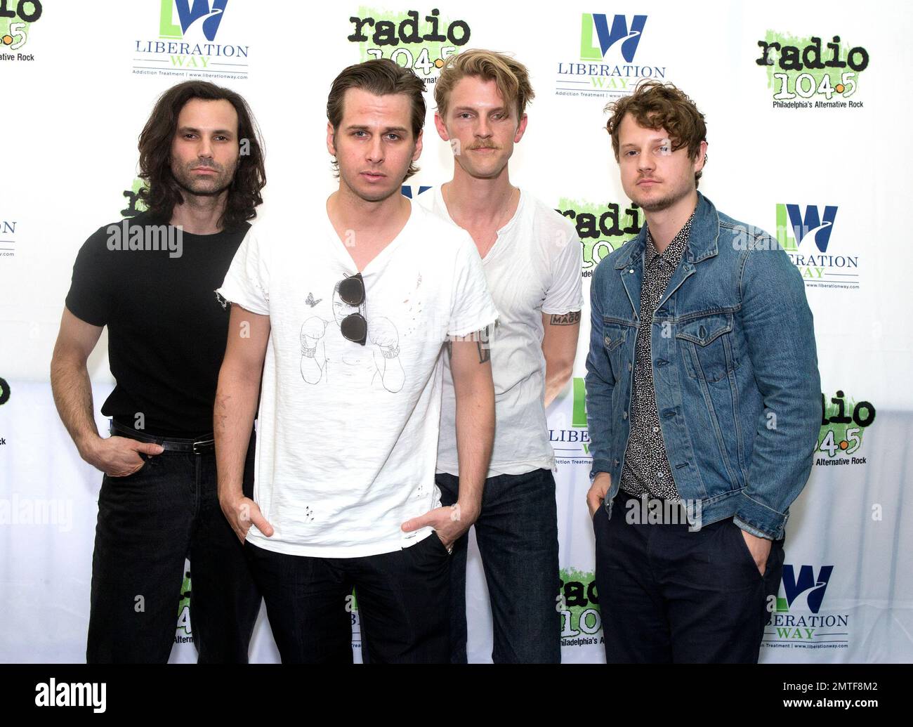 Sean Cimino, from left, Mark Foster, Mark Pontius and Isom Innis of the ...