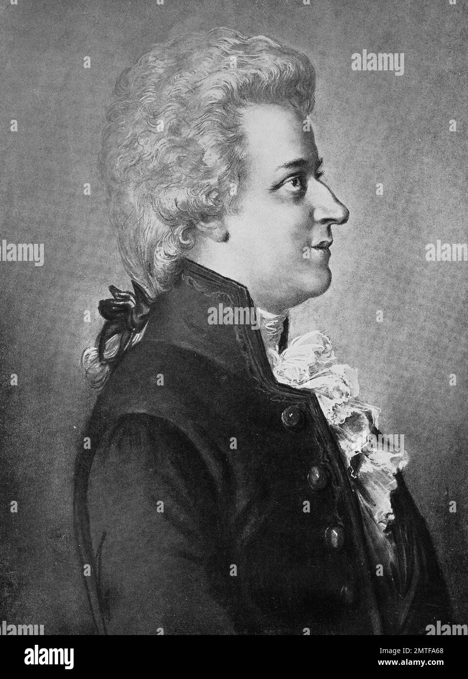 Wolfgang Amadeus Mozart, baptised as Johannes Chrysostomus Wolfgangus ...
