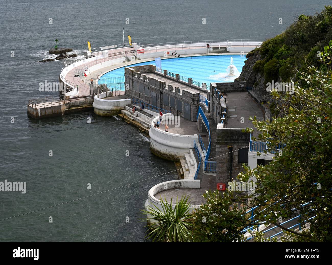 Tinside Lido, Plymouth Hoe, Devon. Copyrighted photo by Paul Slater ...