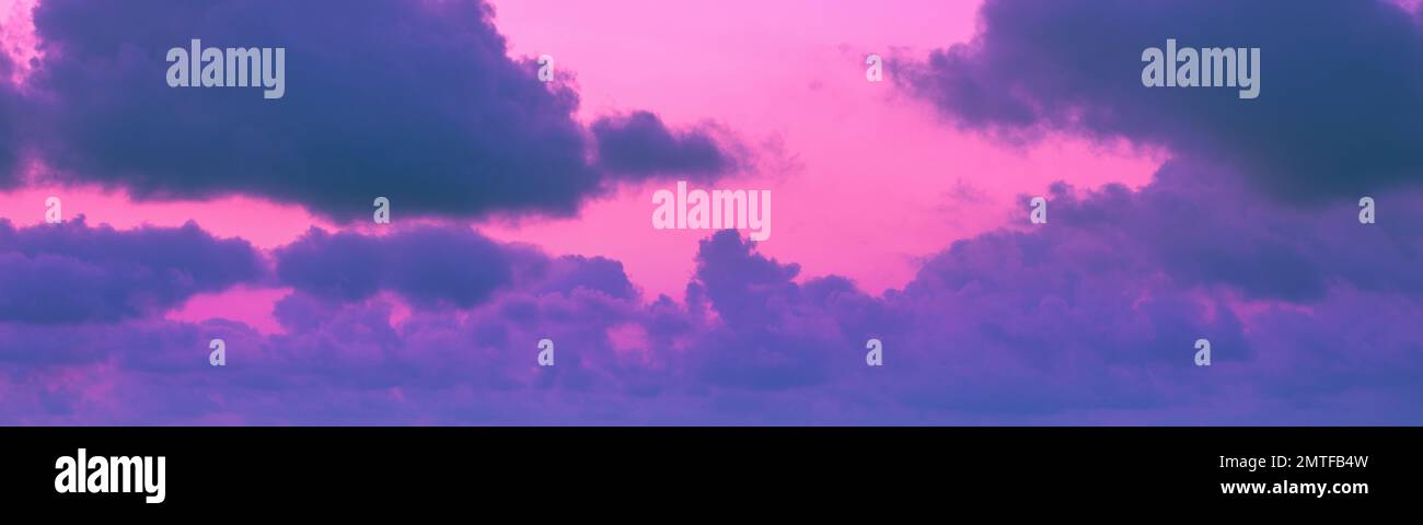 Colorful cloudy sky at sunset. Gradient color. Sky texture. Abstract ...