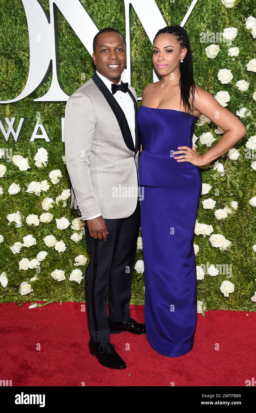 Leslie Odom Jr., left, and Nicolette Robinson arrive at the 71st annual ...