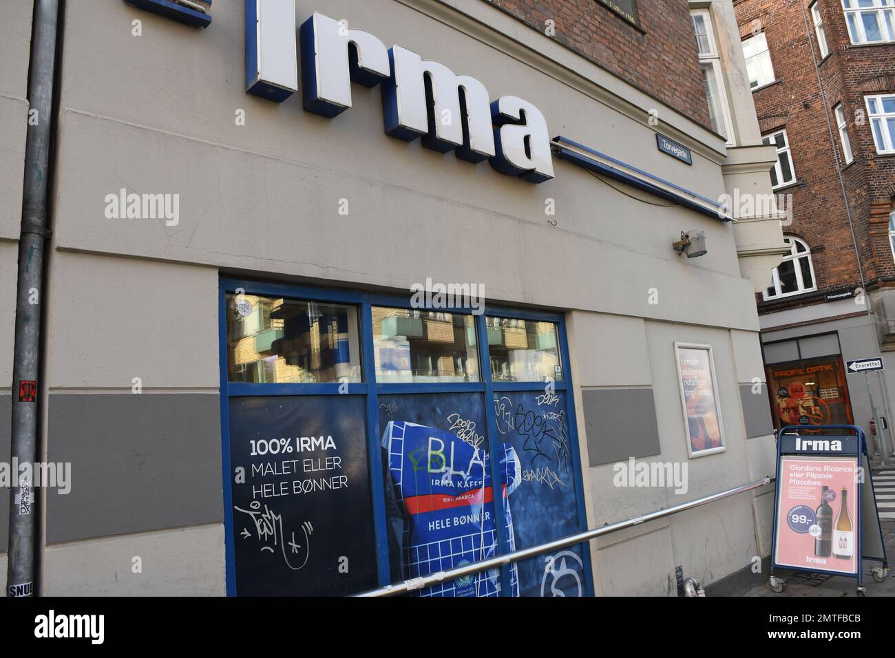 Copenhagen/Denmark/01 February 2023/Irma food market Denmark oldest ...