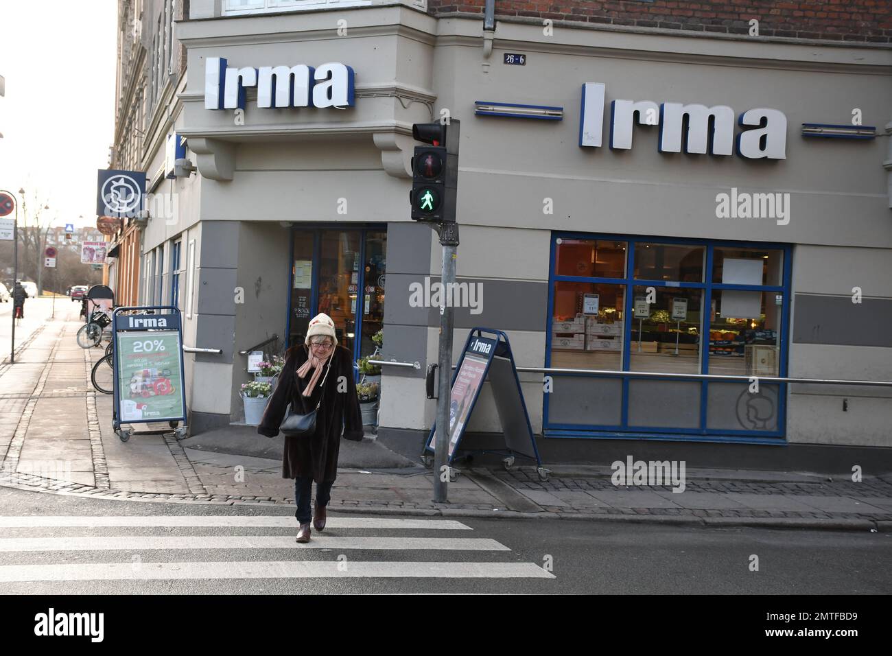 Copenhagen/Denmark/01 February 2023/Irma food market Denmark oldest ...