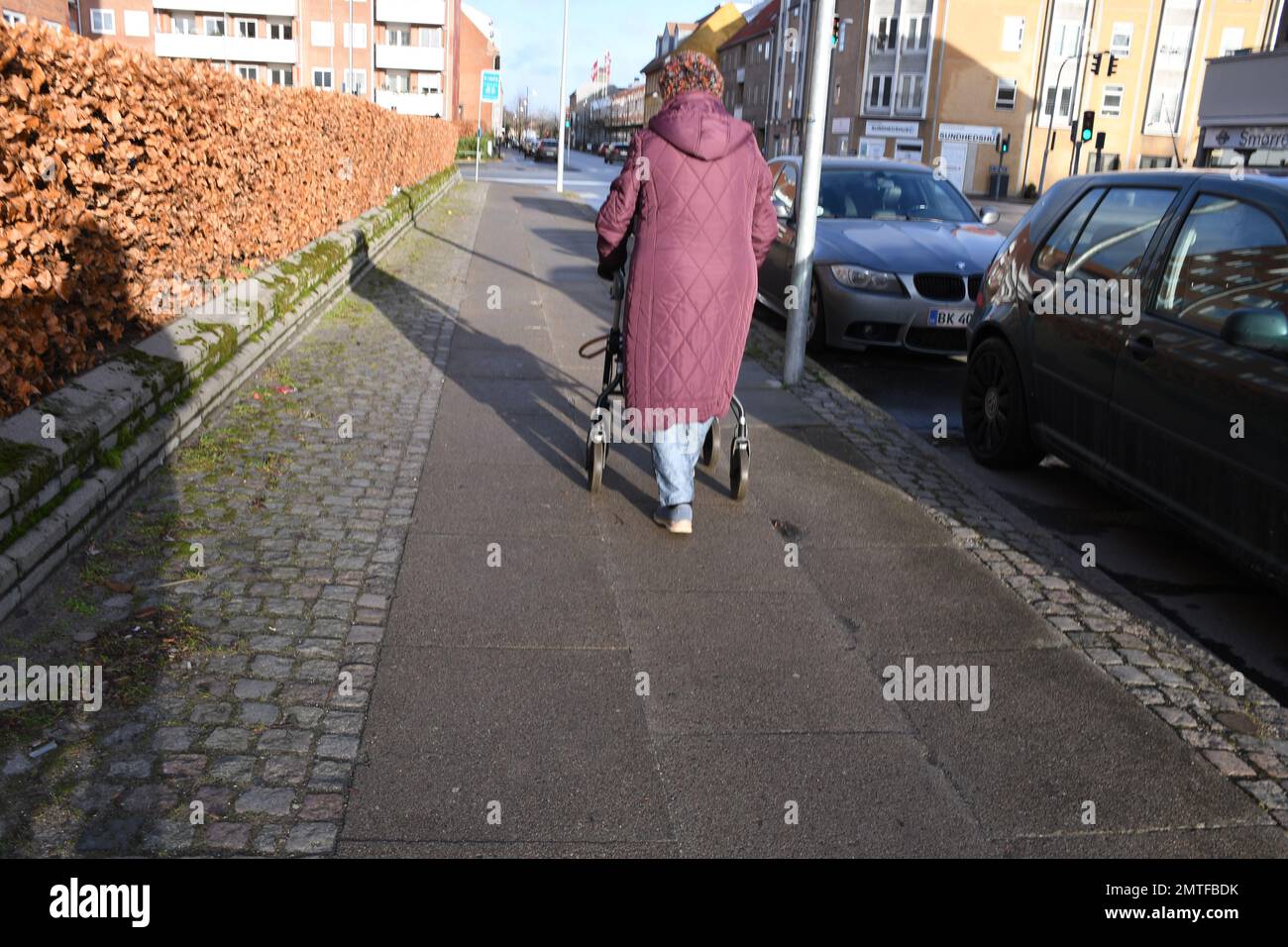 Copenhagen/Denmark/01 February 2023/ Senior citizen or retired people ...