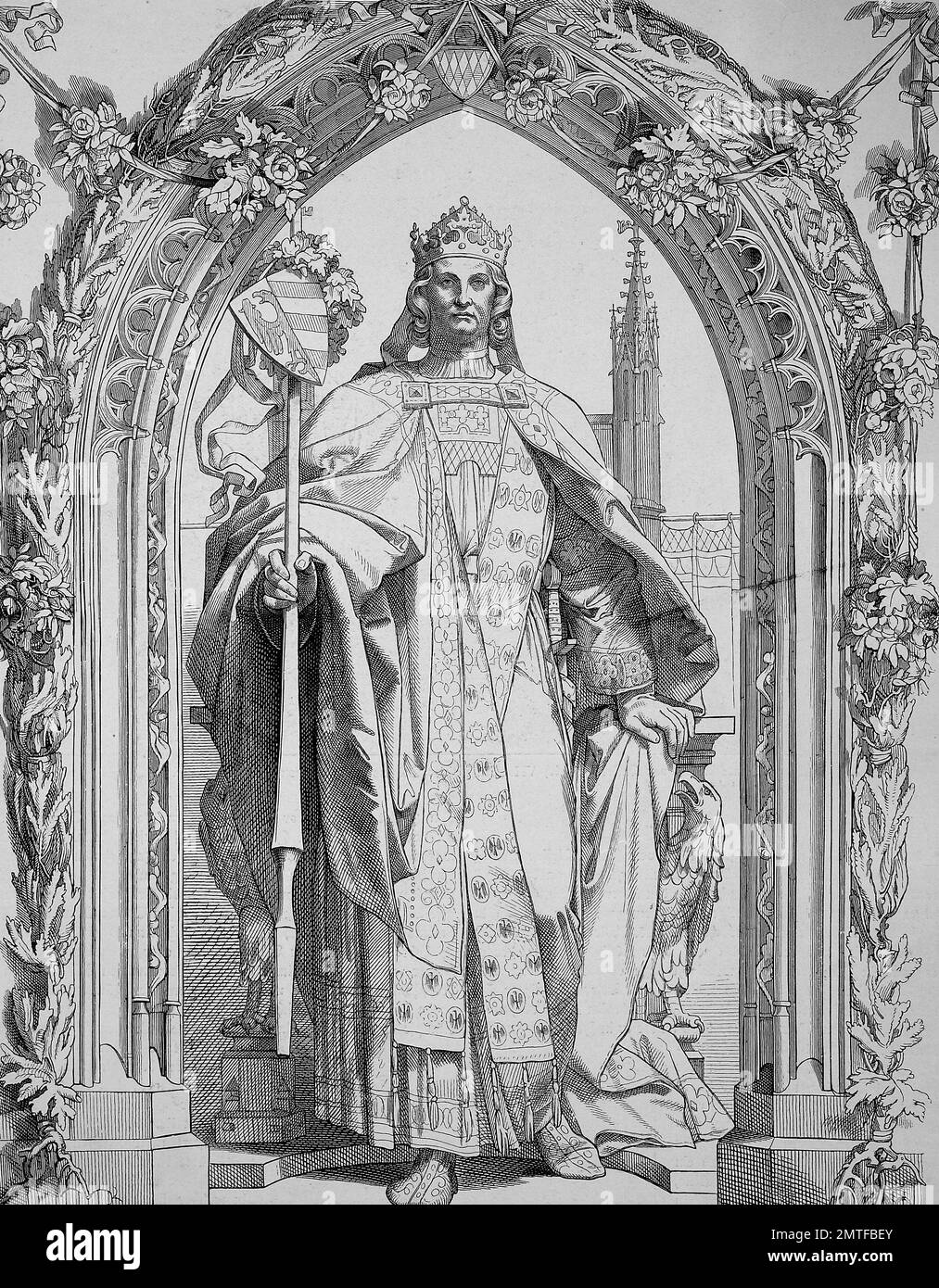 Louis IV, Ludwig, called the Bavarian, of the house of Wittelsbach, was ...
