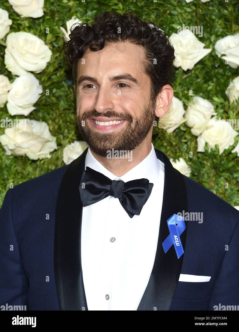 Brandon Uranowitz arrives at the 71st annual Tony Awards at Radio City ...