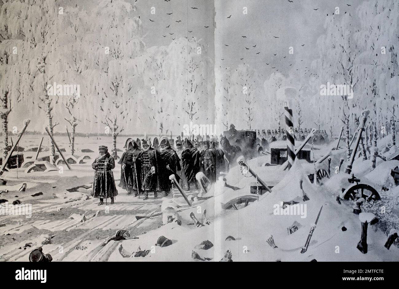 Napoleon retreat from russia hi-res stock photography and images - Alamy