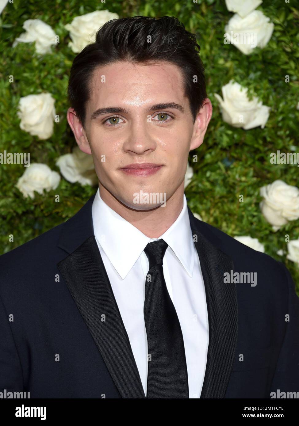 Casey Cott arrives at the 71st annual Tony Awards at Radio City Music ...