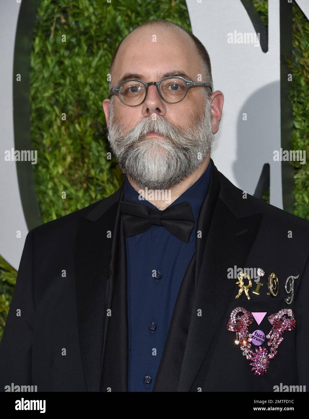 David Zinn arrives at the 71st annual Tony Awards at Radio City Music ...