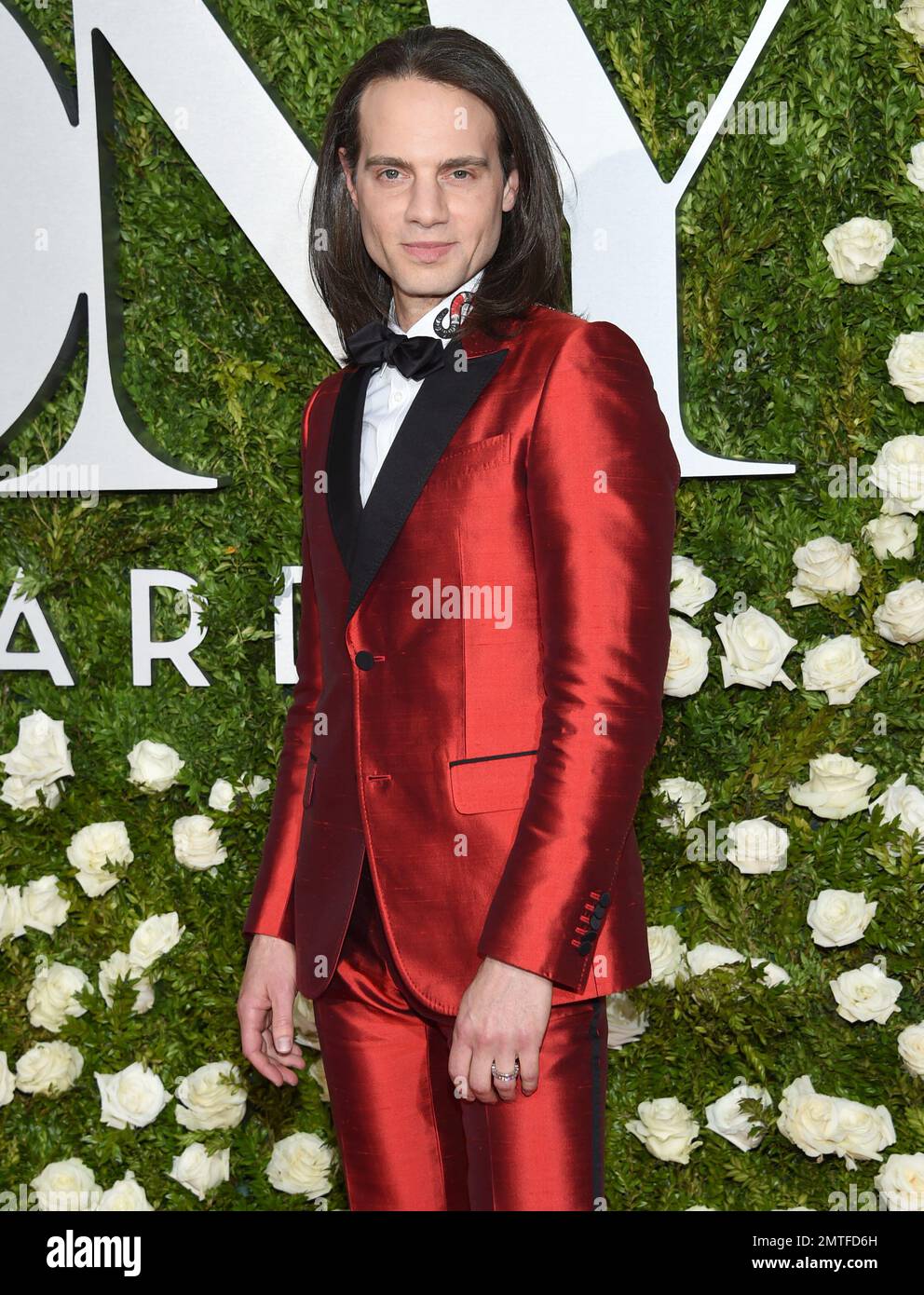 Jordan Roth arrives at the 71st annual Tony Awards at Radio City Music ...