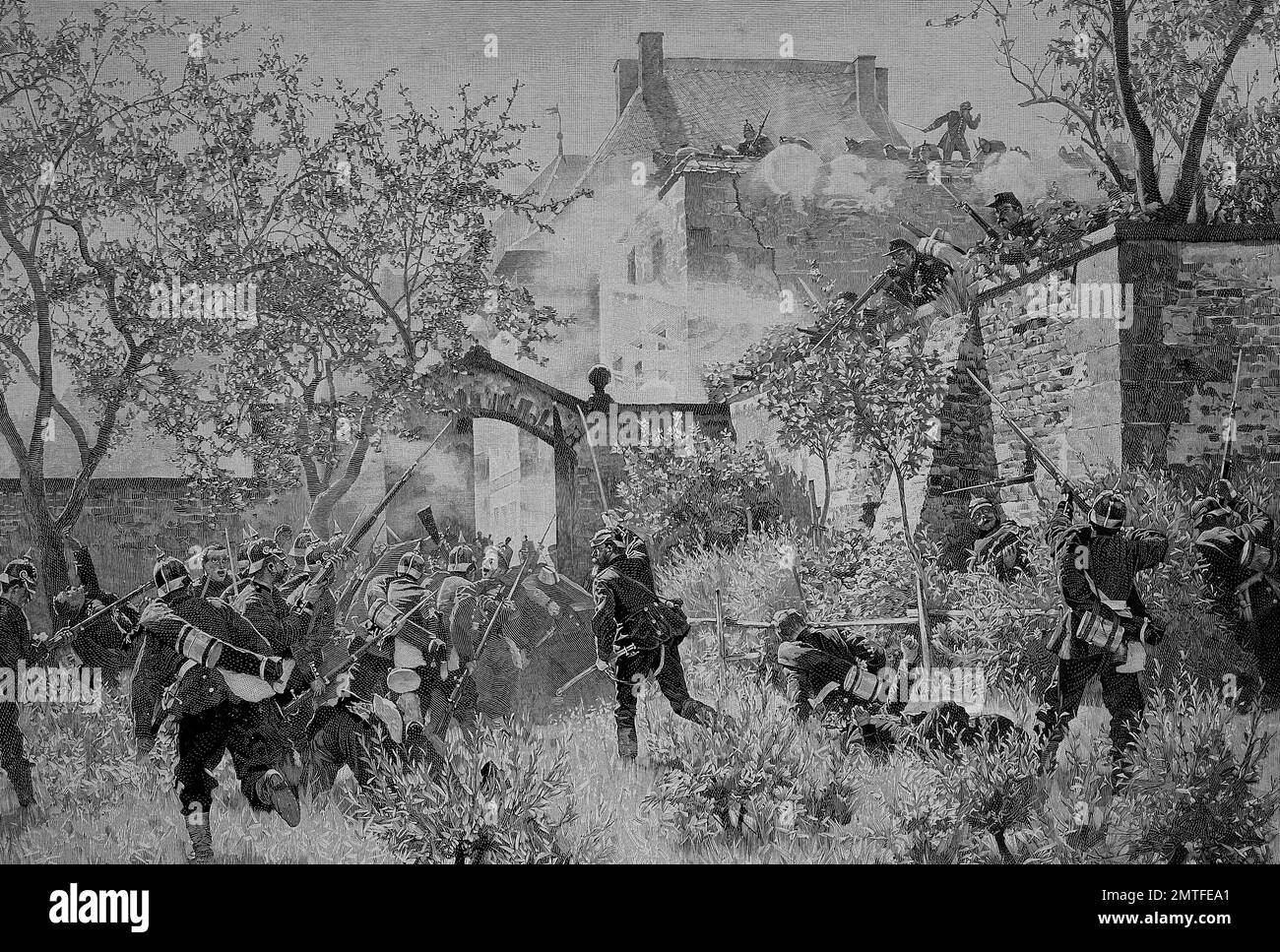 Storm castle illustration hi-res stock photography and images - Alamy