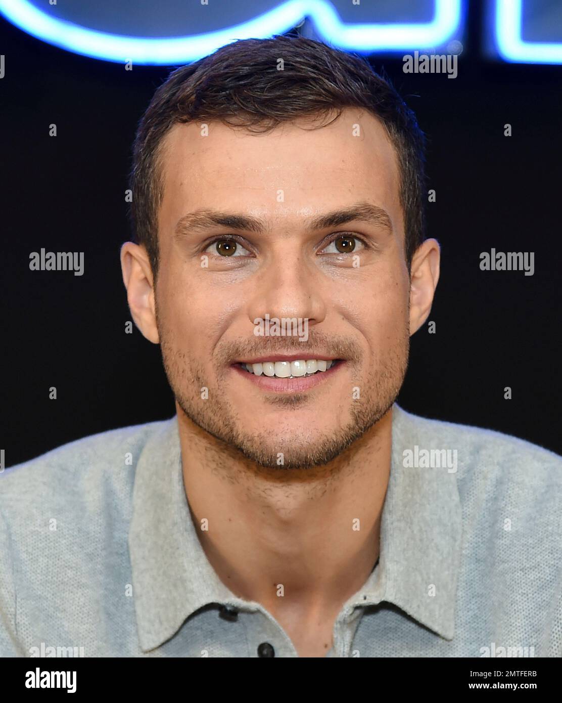 Actor Ryan Cooper participates in the "Rough Night" cast photo call at ...