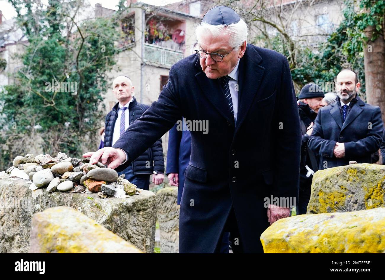 Worms, Germany. 01st Feb, 2023. German President Frank-Walter ...
