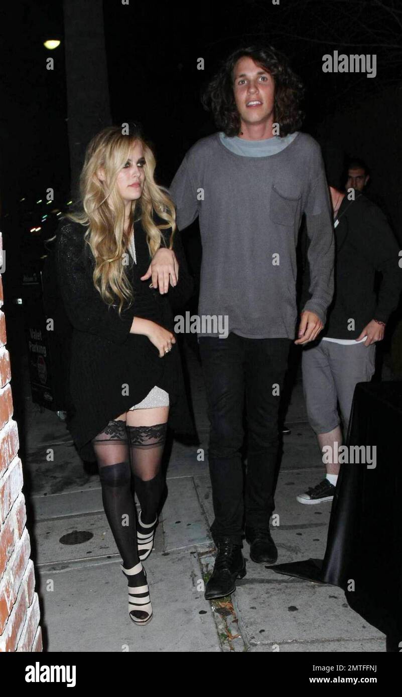 Riley Keough parties with pals for her birthday at El Cid. Keough ...