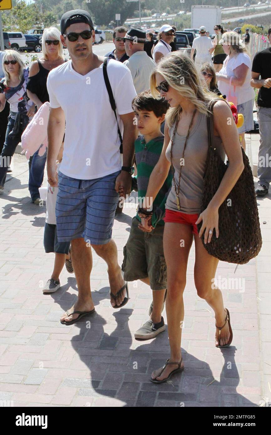 Country singer LeAnn Rimes and husband Eddie Cibrian celebrate the ...