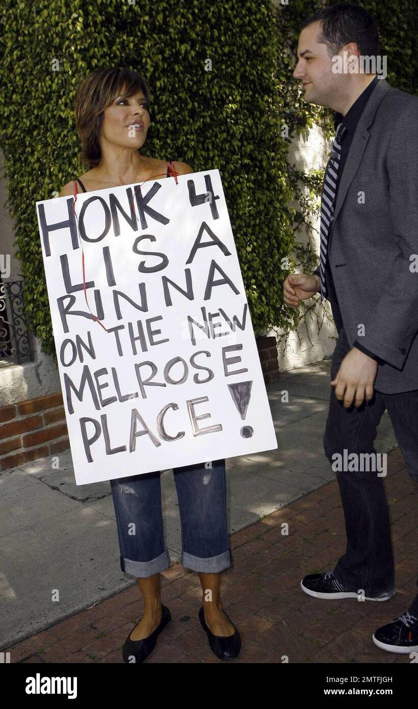 Lisa Rinna, soon to grace the cover of Playboy's May issue, has also ...