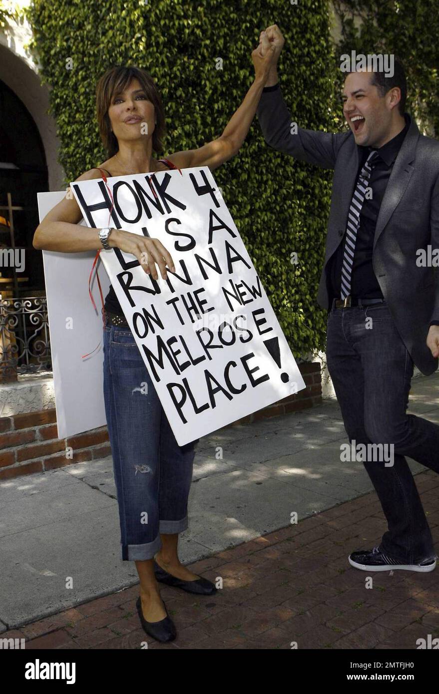 Lisa Rinna, soon to grace the cover of Playboy's May issue, has also ...