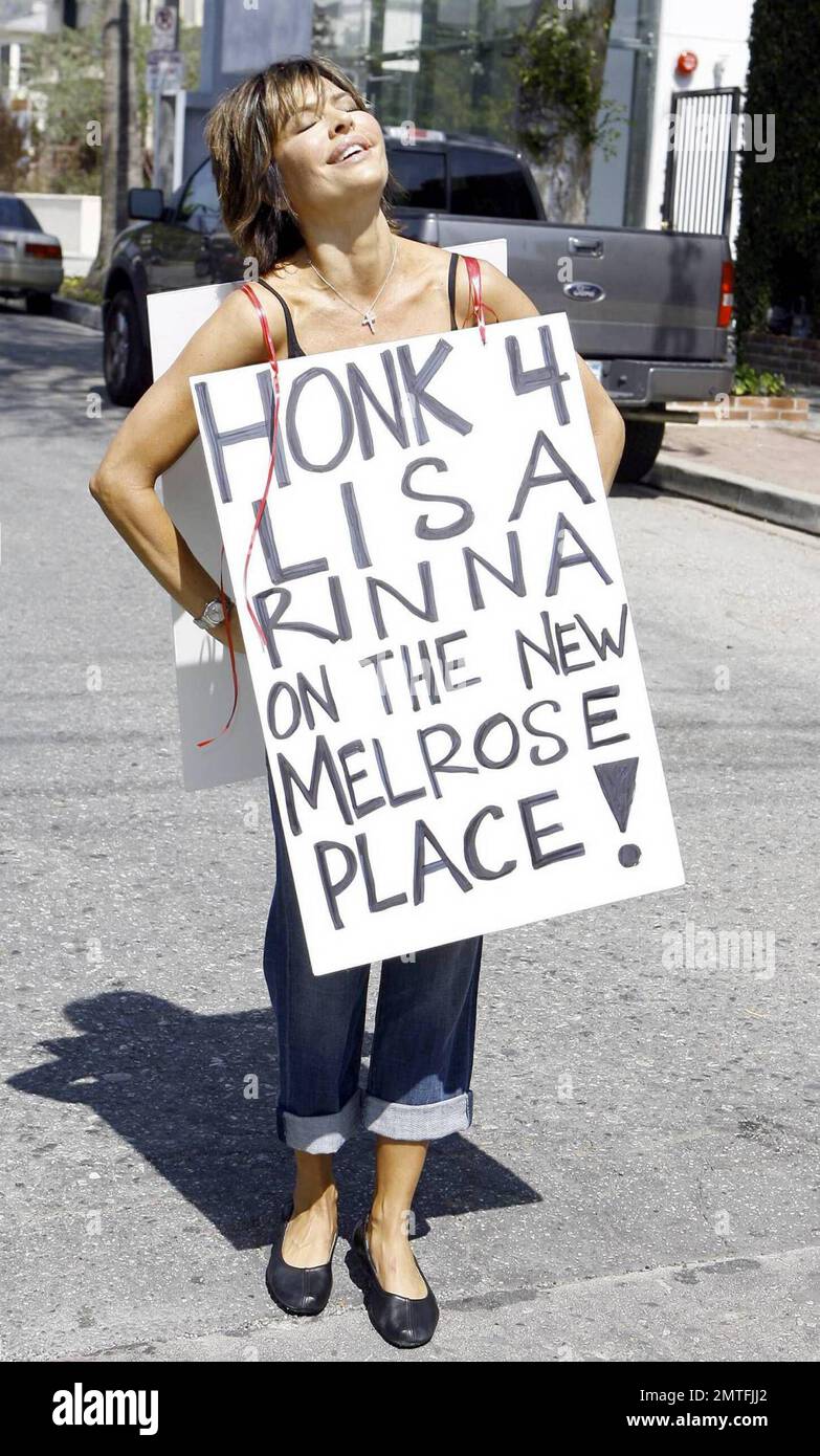 Lisa Rinna, soon to grace the cover of Playboy's May issue, has also ...