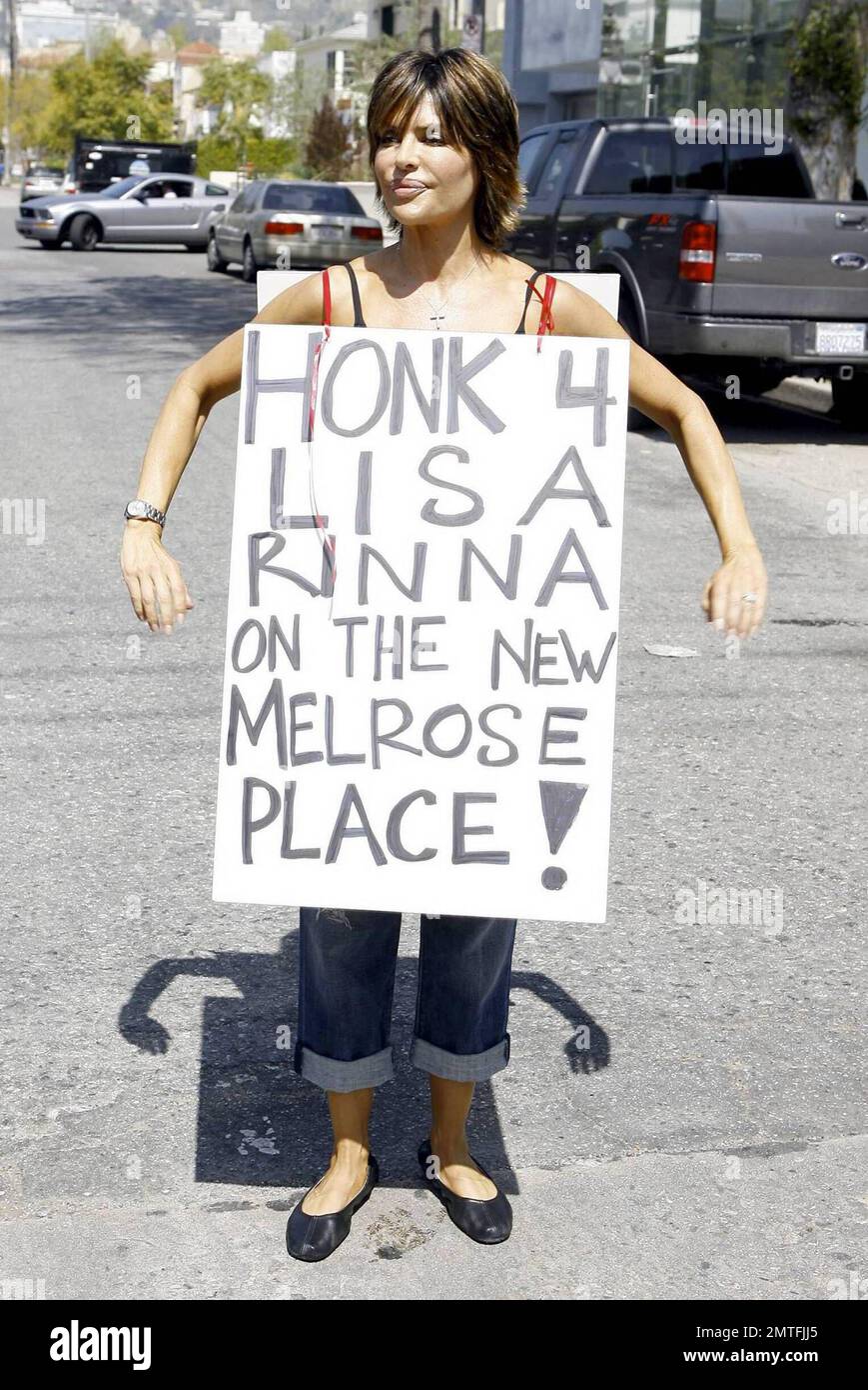 Lisa Rinna, soon to grace the cover of Playboy's May issue, has also ...