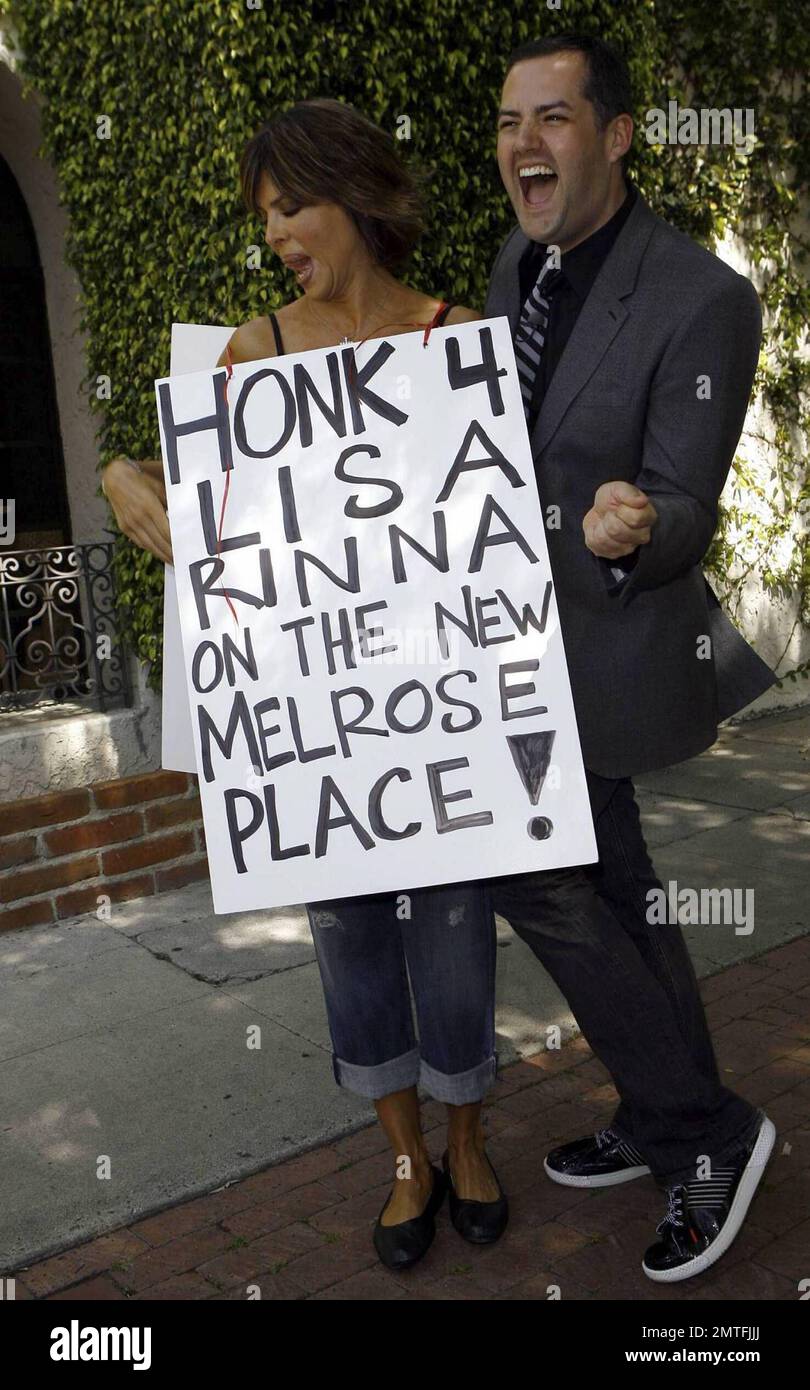 Lisa Rinna, soon to grace the cover of Playboy's May issue, has also ...