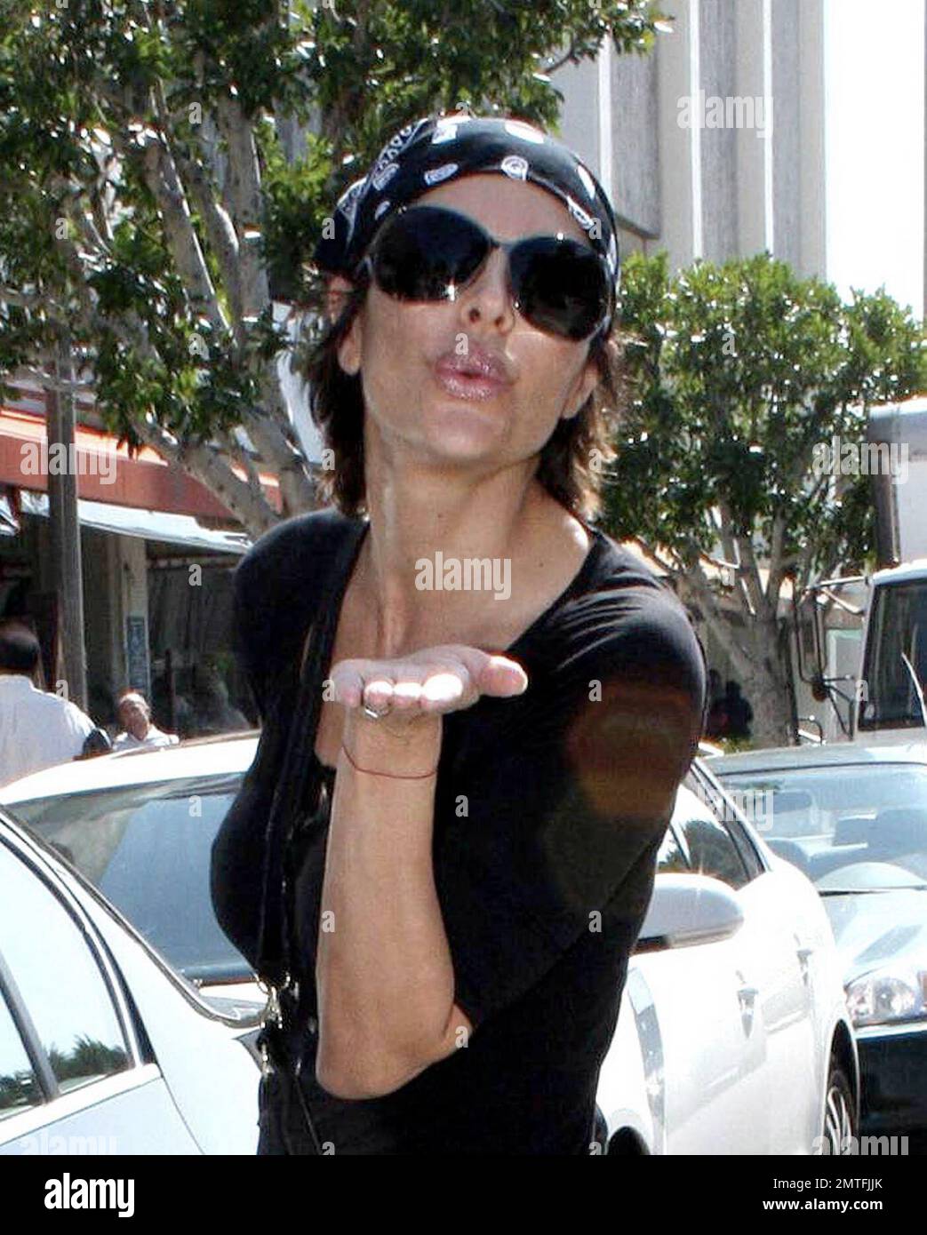 Actress and former "Dancing With The Stars" contestant, Lisa Rinna ...