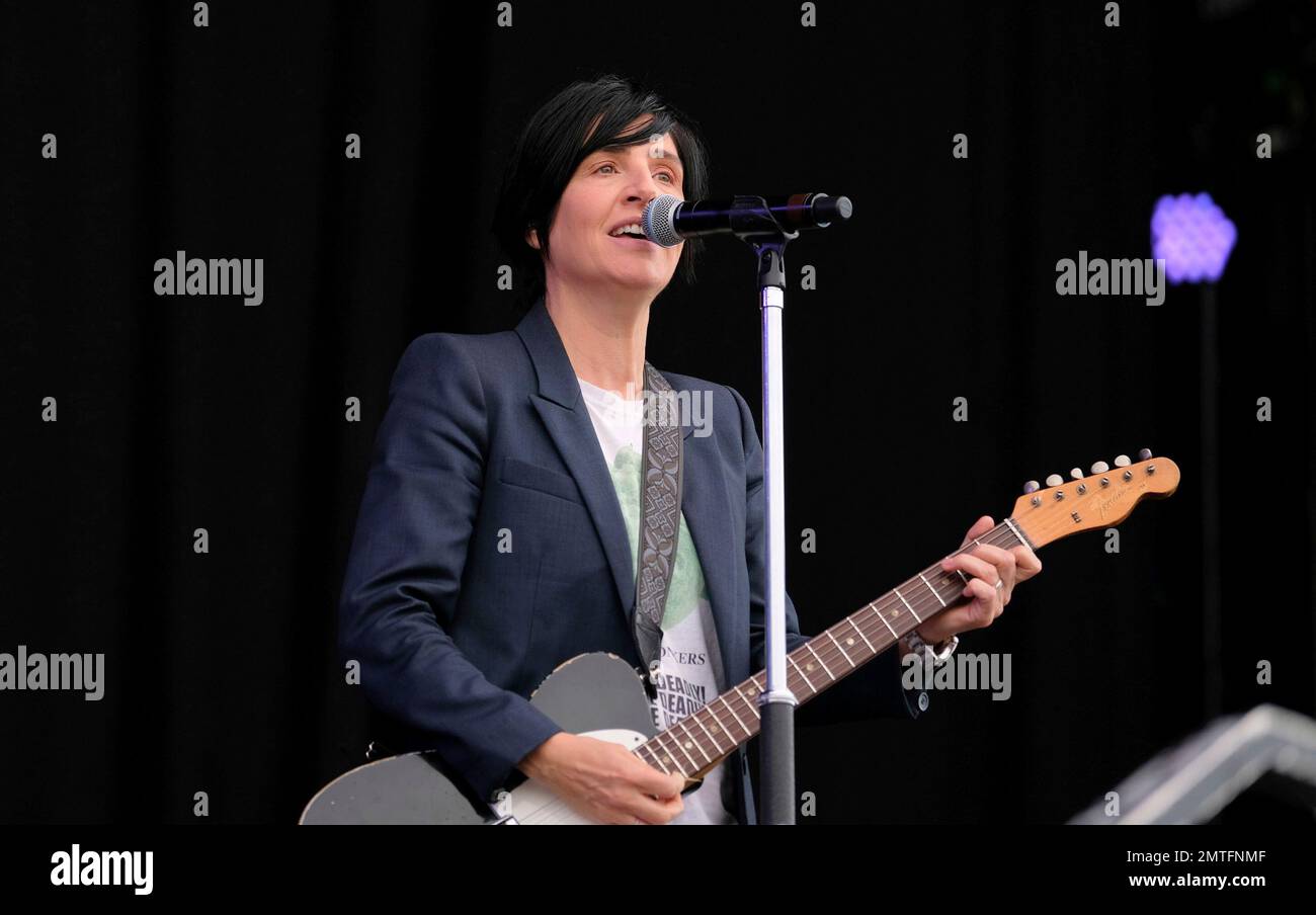 Sharleen Spiteri of the band Texas performs onstage at the Isle of ...