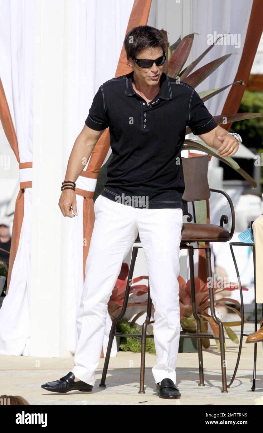 "Brothers & Sisters" star Rob Lowe appears live on "Live with Regis and ...