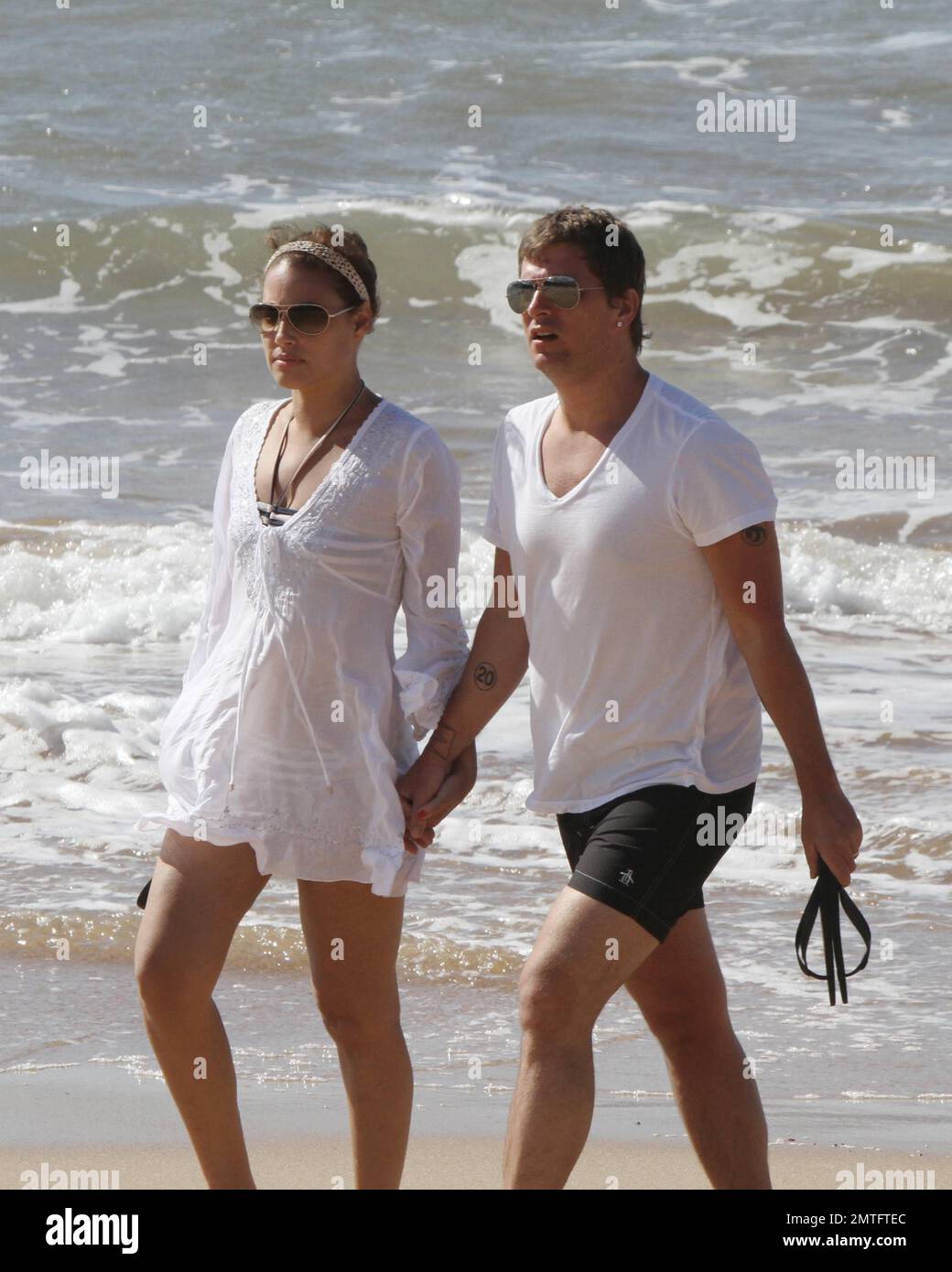 Rob thomas and wife marisol maldonado hi-res stock photography and ...