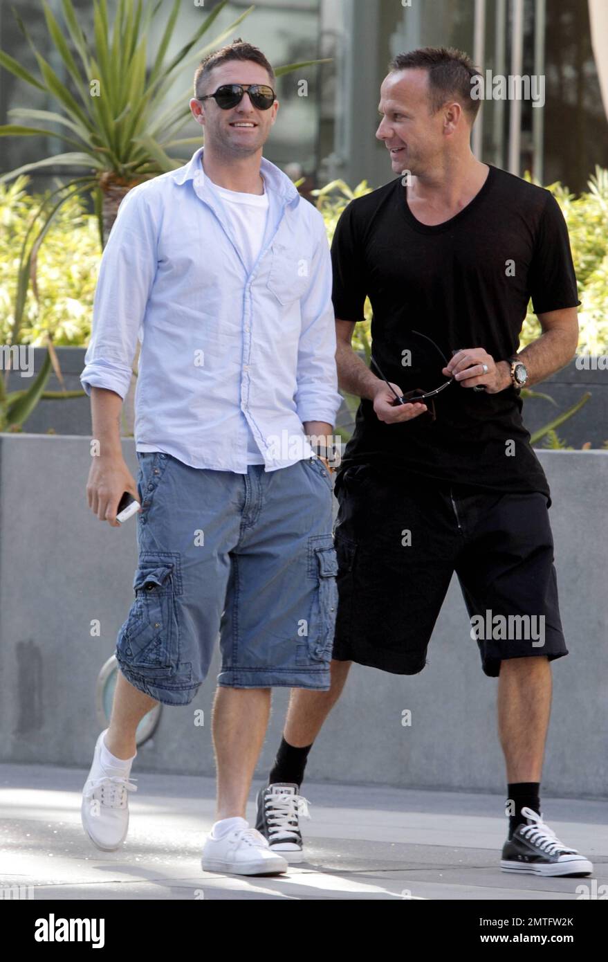 EXCLUSIVE!! The newest addition to the LA Galaxy soccer team, Irish ...