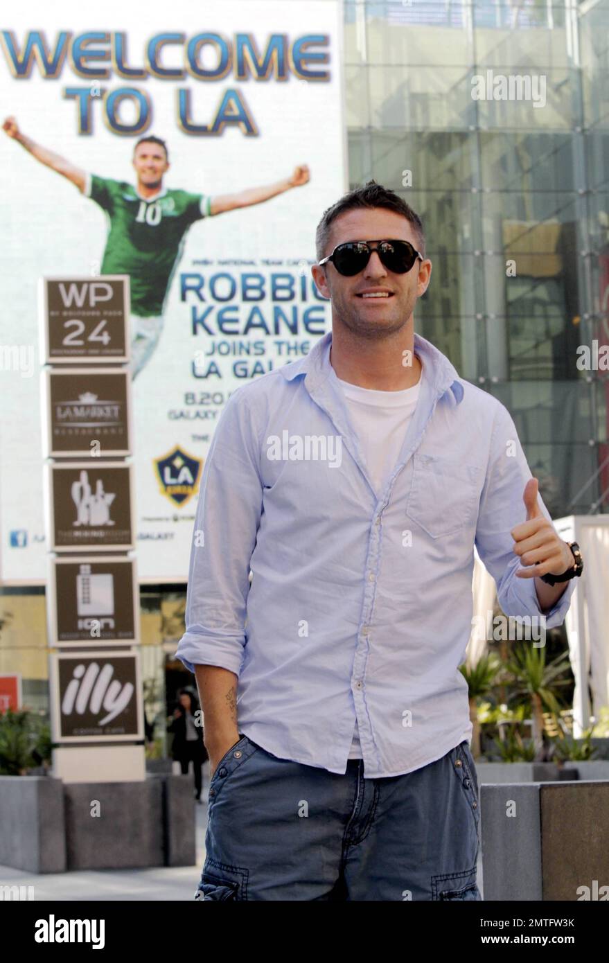 EXCLUSIVE!! The newest addition to the LA Galaxy soccer team, Irish ...