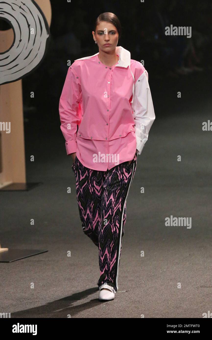 Models walk down the runway at the MADE Fashion Festival "Opening ...