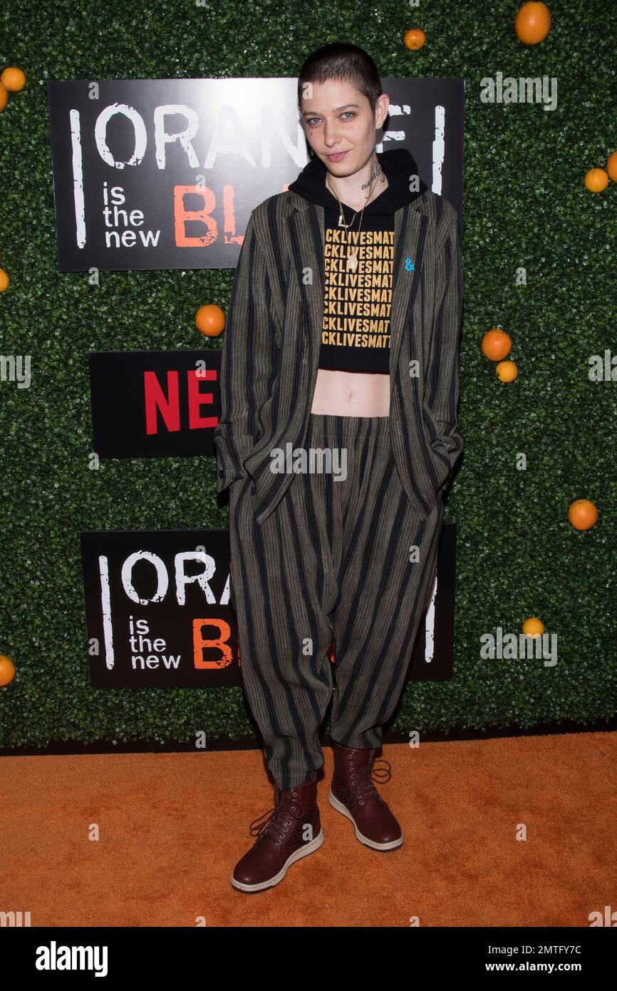 Asia Kate Dillon attends Netflix's "Orange Is the New Black" season ...