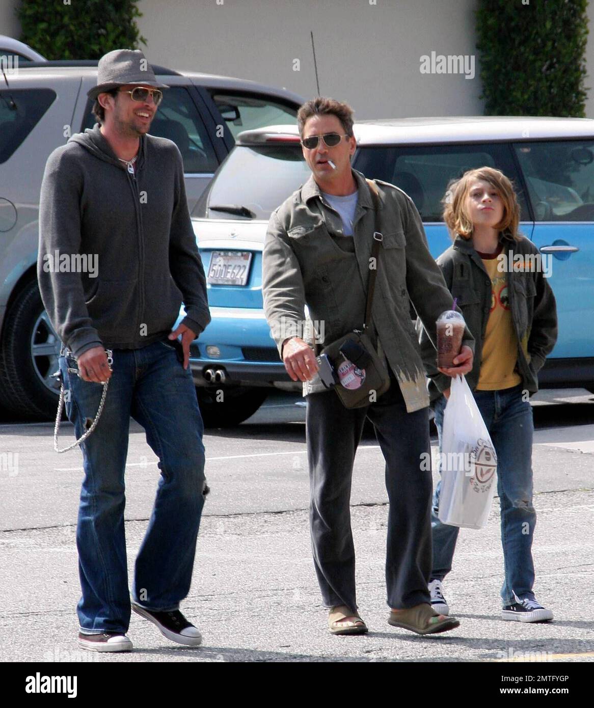 Robert Downey Jr. and his son Indio spend a sunny afternoon together in ...