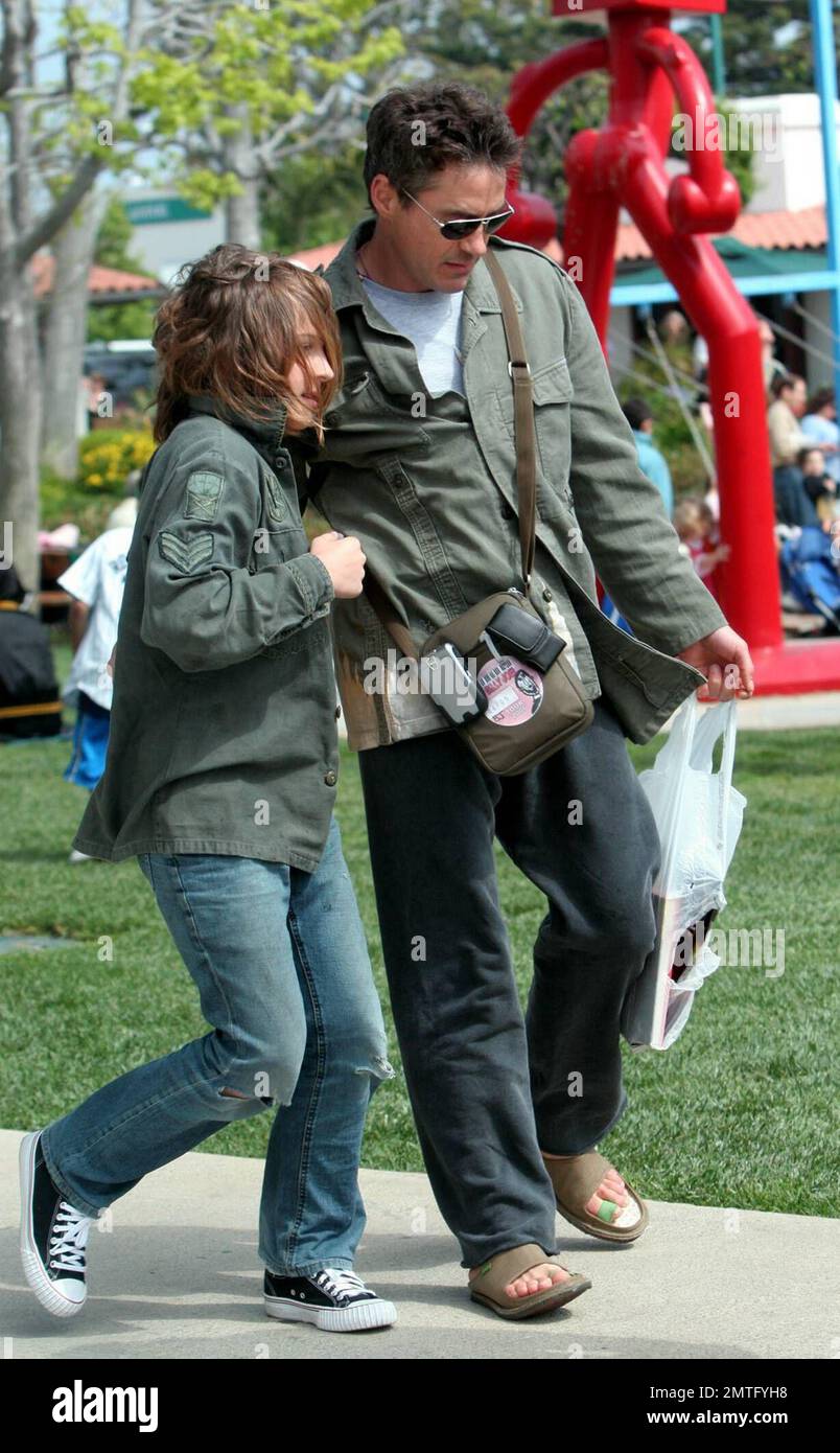 Robert Downey Jr. and his son Indio spend a sunny afternoon together in ...