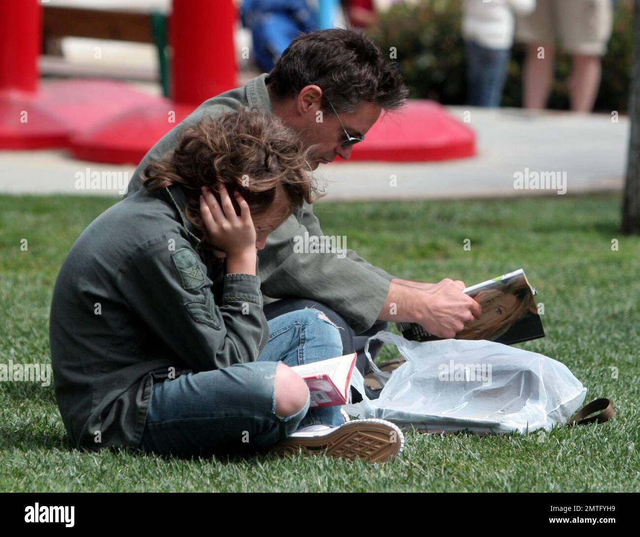 Robert Downey Jr. and his son Indio spend a sunny afternoon together in ...