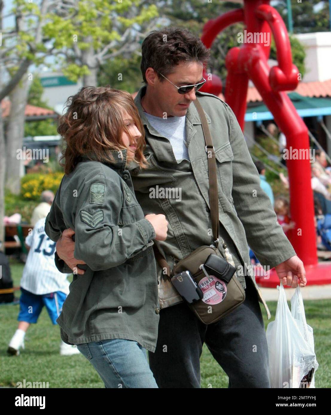 Robert Downey Jr. and his son Indio spend a sunny afternoon together in ...