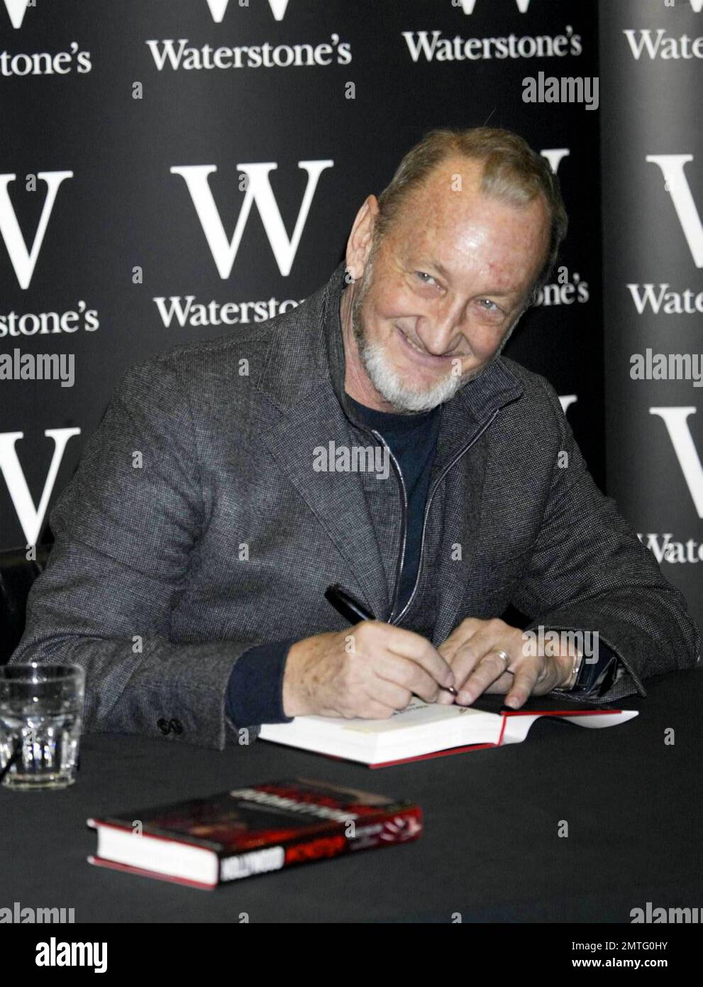 Actor Robert Englund (aka Freddy Krueger) signs copies of his new ...