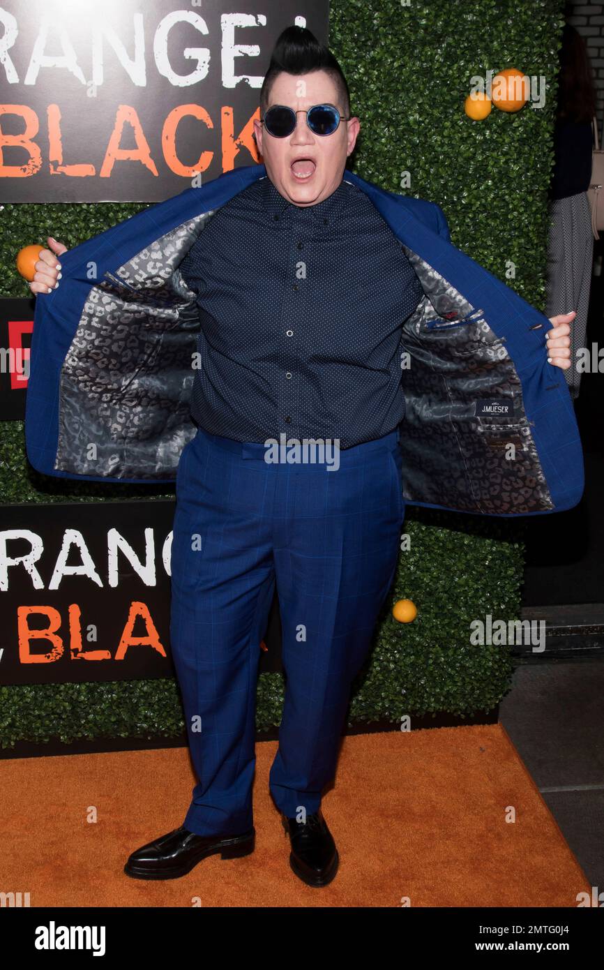 Lea DeLaria attends Netflix's "Orange Is the New Black" season five ...