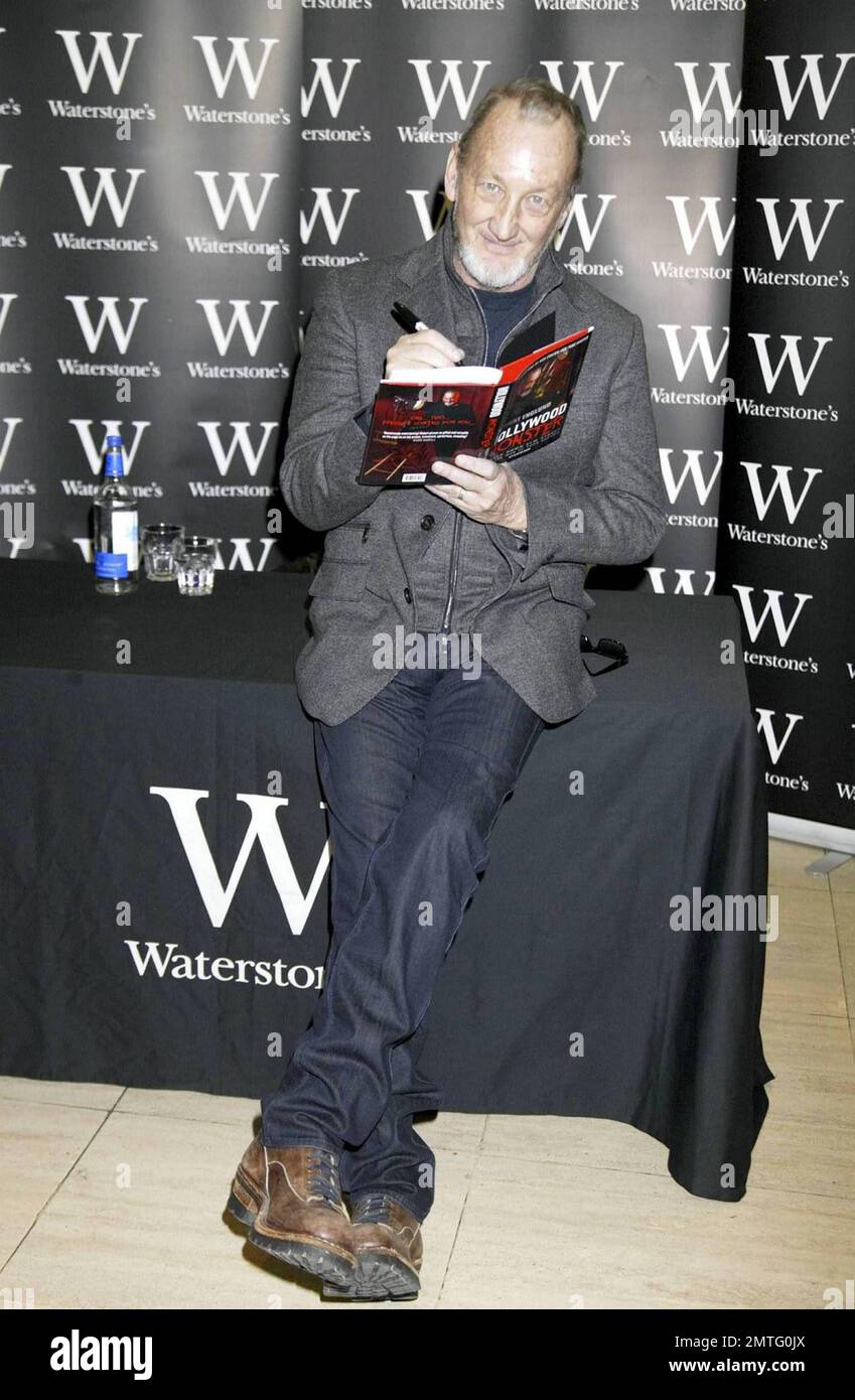 - Actor Robert Englund (aka Freddy Krueger) signs copies of his new ...