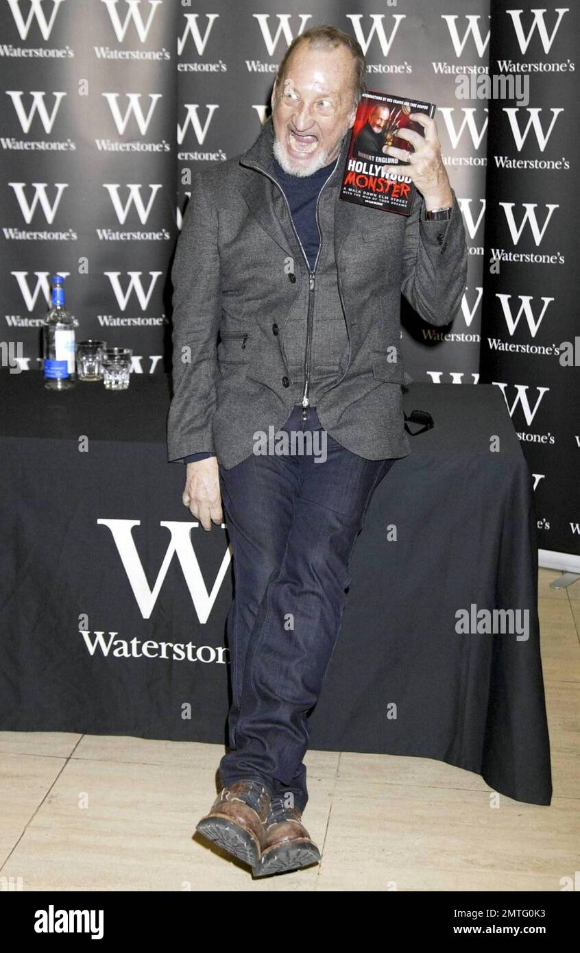 - Actor Robert Englund (aka Freddy Krueger) signs copies of his new ...