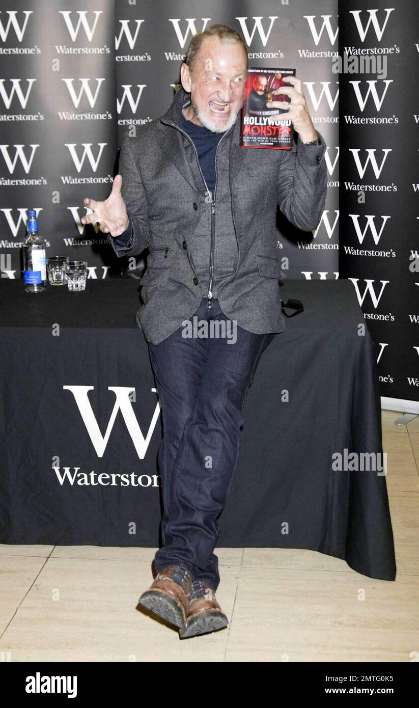 - Actor Robert Englund (aka Freddy Krueger) signs copies of his new ...