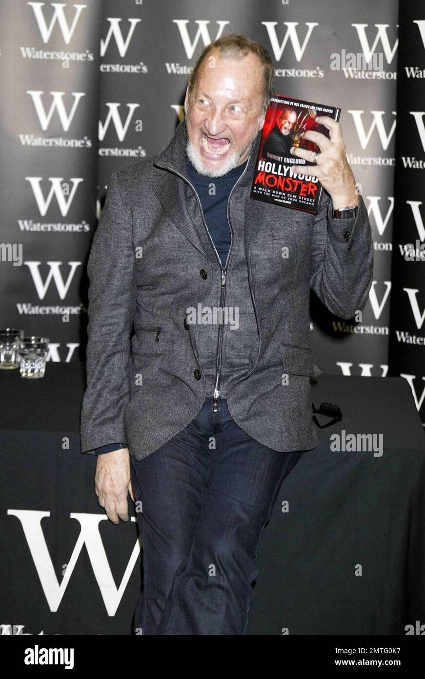 - Actor Robert Englund (aka Freddy Krueger) signs copies of his new ...