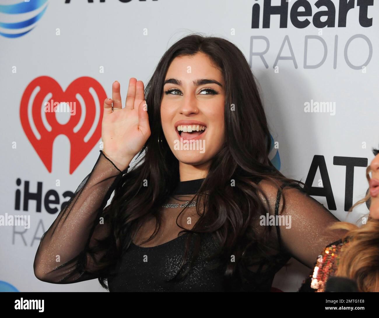 Lauren Jauregui of Fifth Harmony attends the iHeartRadio Summer Pool ...