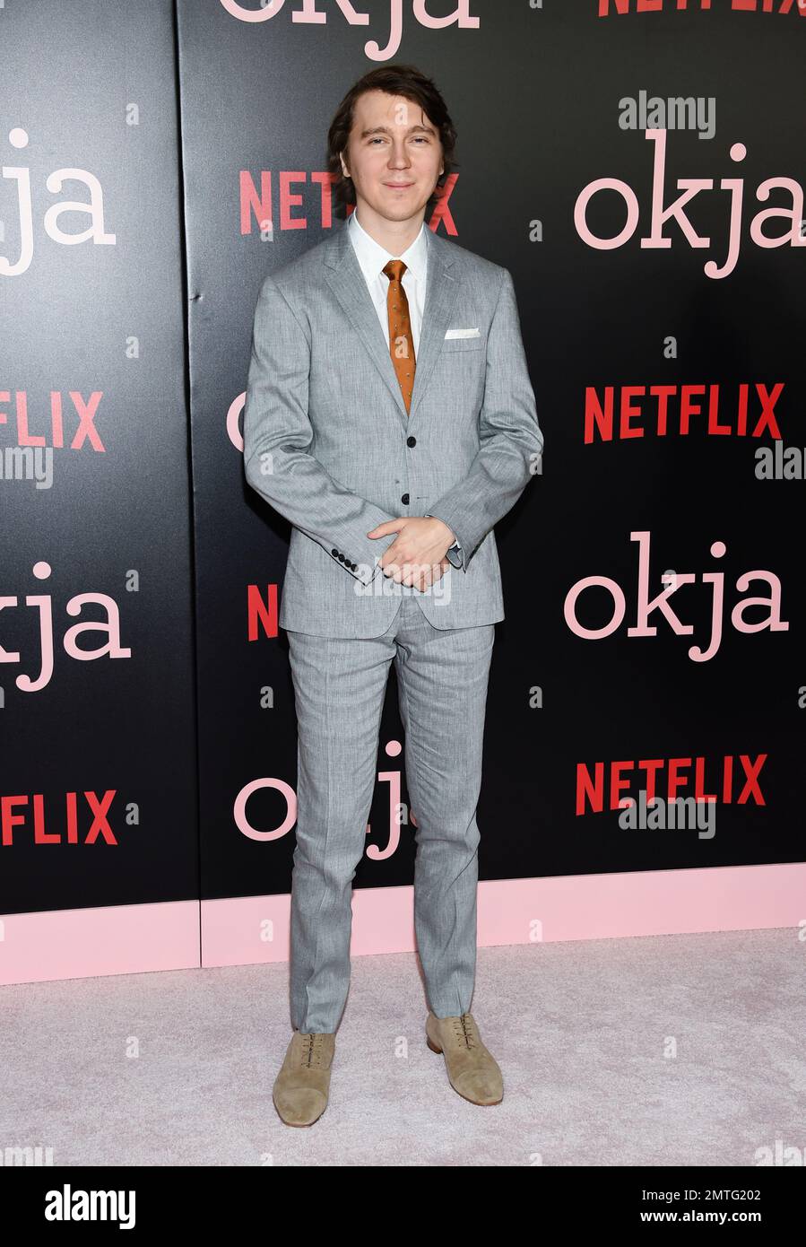 Actor Paul Dano attends the premiere of Netflix's "Okja" at AMC Loews ...