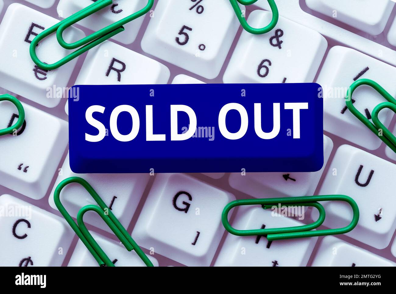 Inspiration showing sign Sold Out. Business approach Not available ...