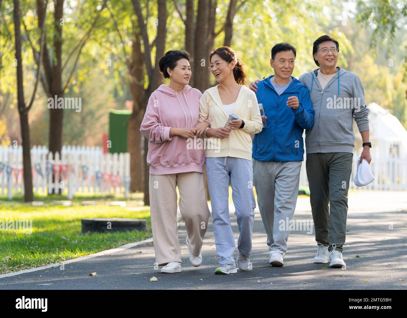 Group women walking outdoor exercise hi-res stock photography and ...